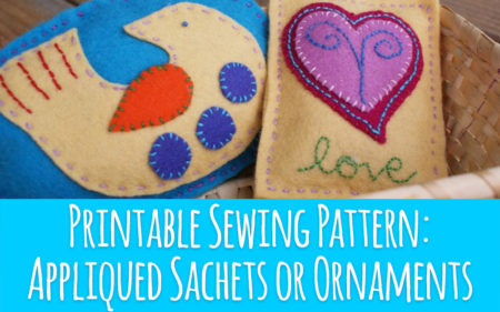 Embroidery & Felt – Muse of the Morning ~ PDF Sewing & Embroidery ...