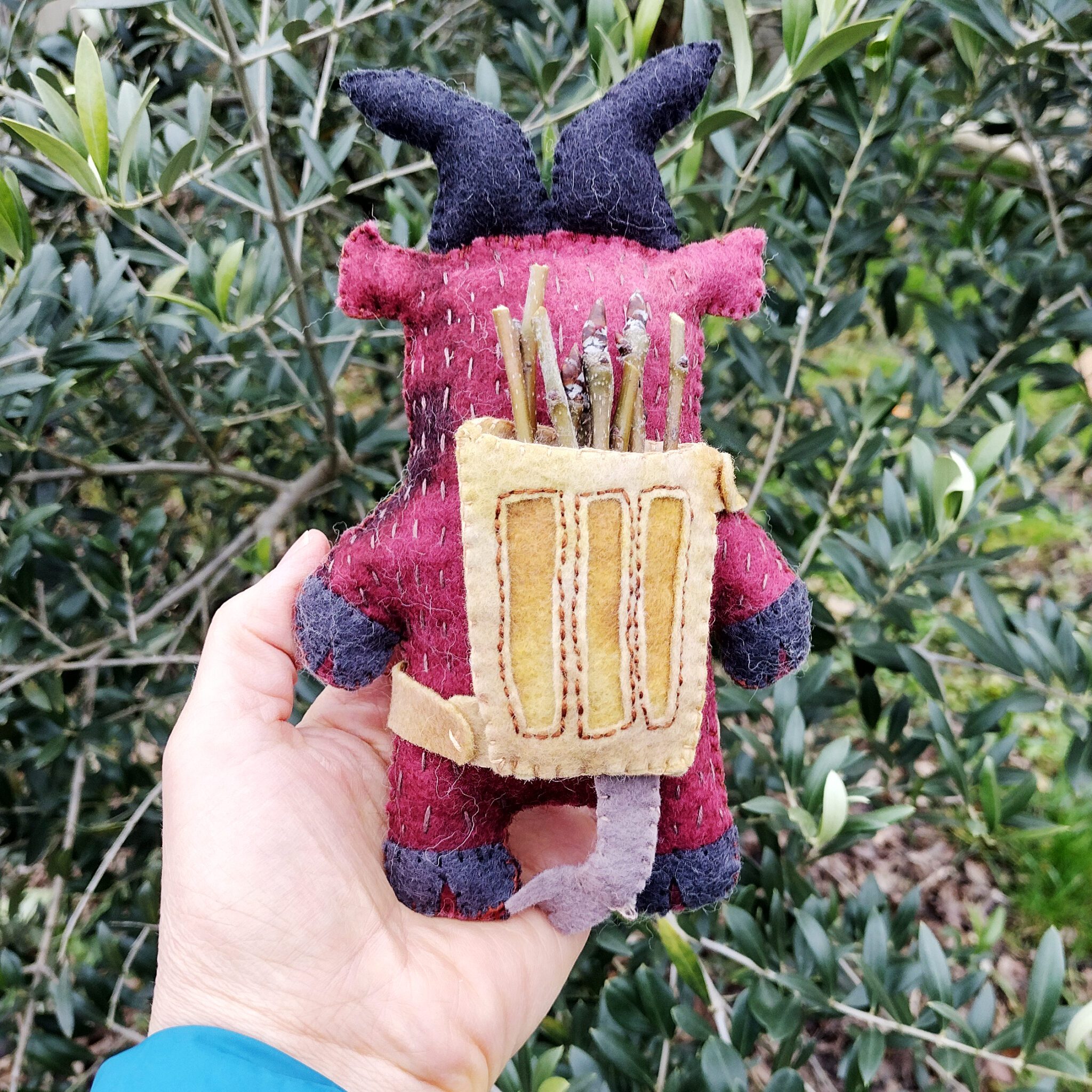 Krampus Doll Hand Sewing Pattern – Muse of the Morning – PDF Sewing ...