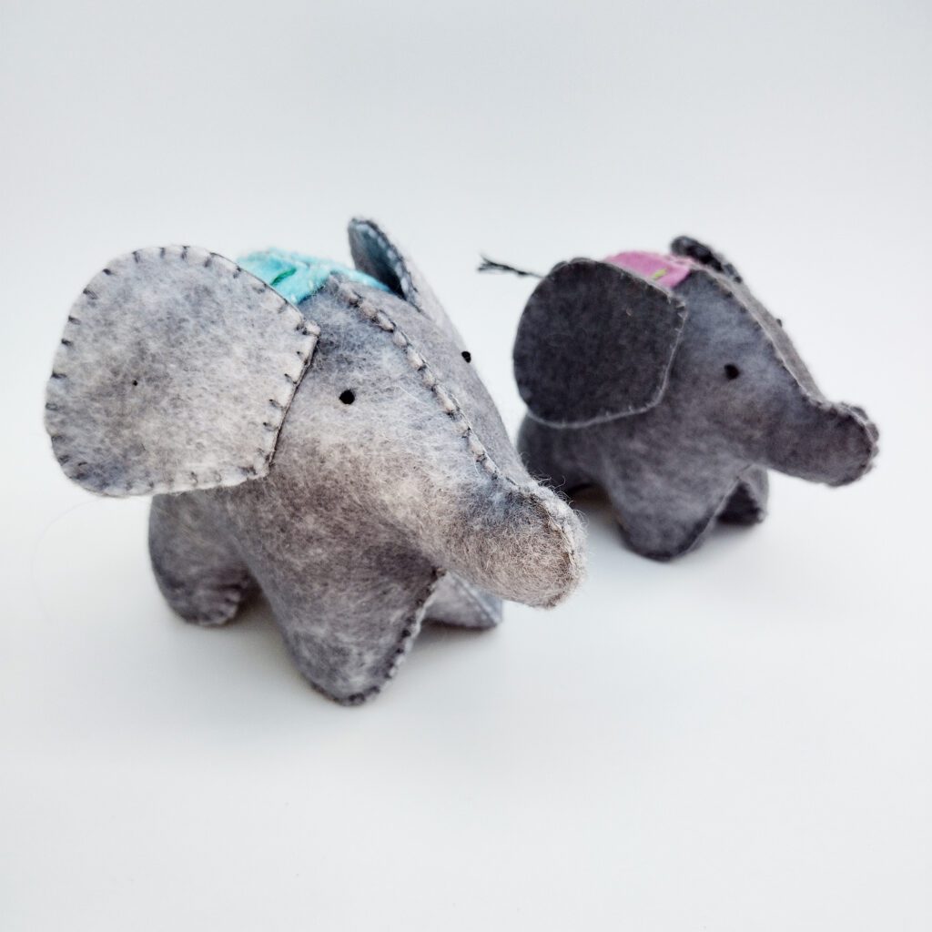 Big & Little Elephants Hand Sewing Pattern – Muse of the Morning – PDF ...